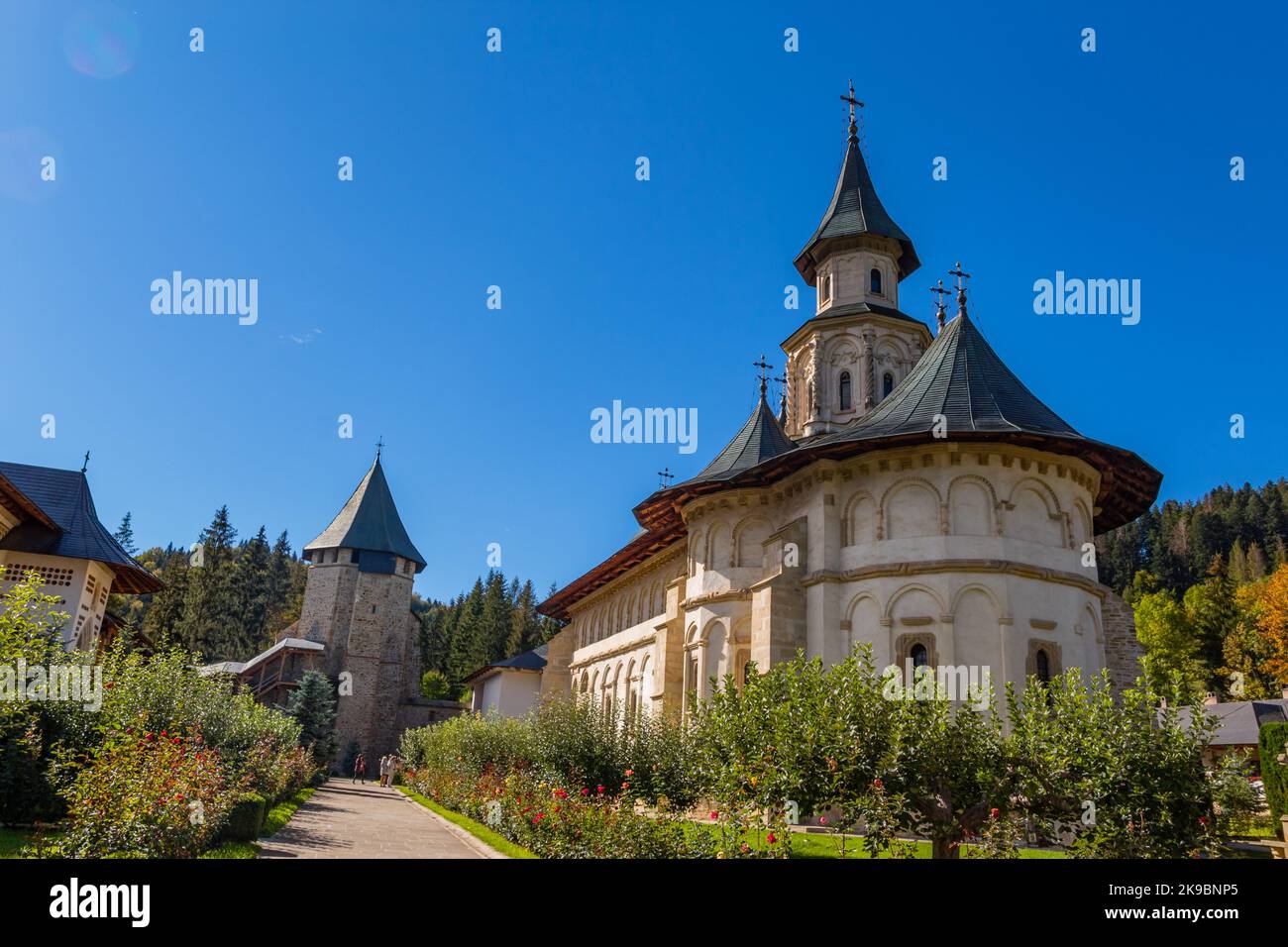 Moldovita, Romania: 28, September 2022: The Moldovita Monastery ...
