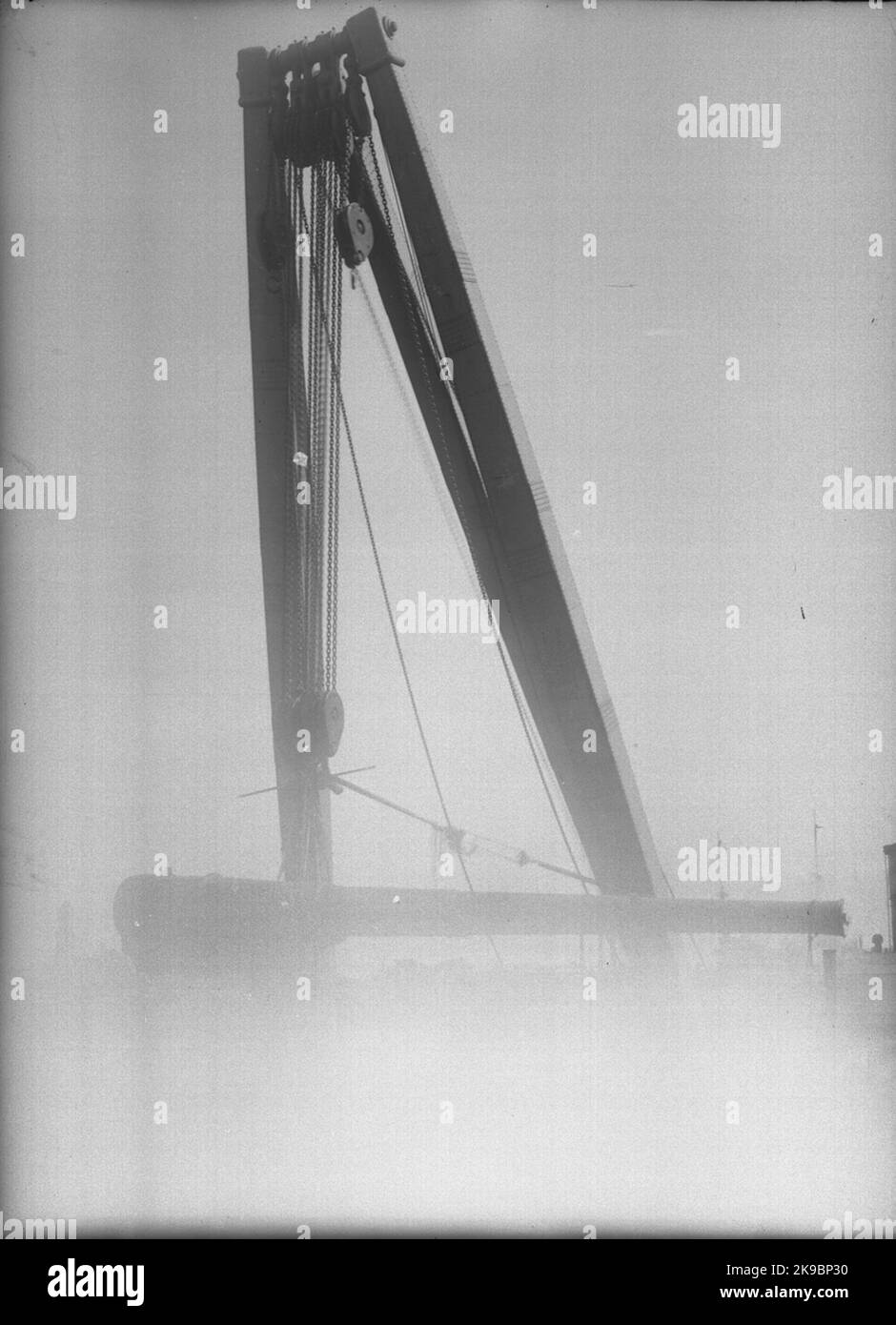 The old crane at Varvet1955 bought Kockums its first crane from the ...