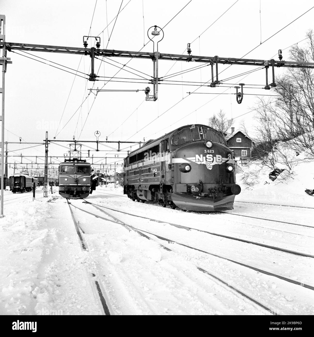 Nsb railways Black and White Stock Photos & Images - Alamy