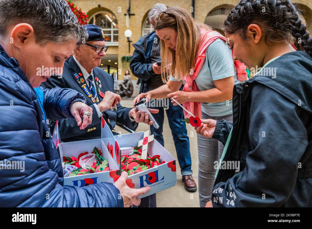 Launch royal british legions poppy appeal this year hi-res stock ...