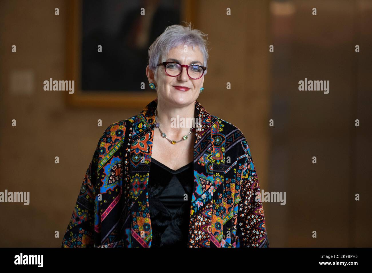 Edinburgh, Scotland, UK. 27th Oct, 2022. PICTURED: Angel Constance MSP ...