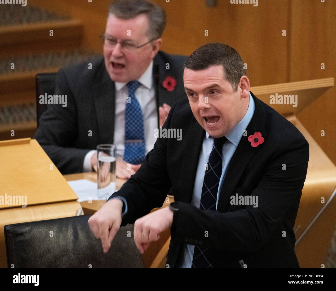 Edinburgh, Scotland, UK. 27th Oct, 2022. PICTURED: Douglas Ross MSP ...
