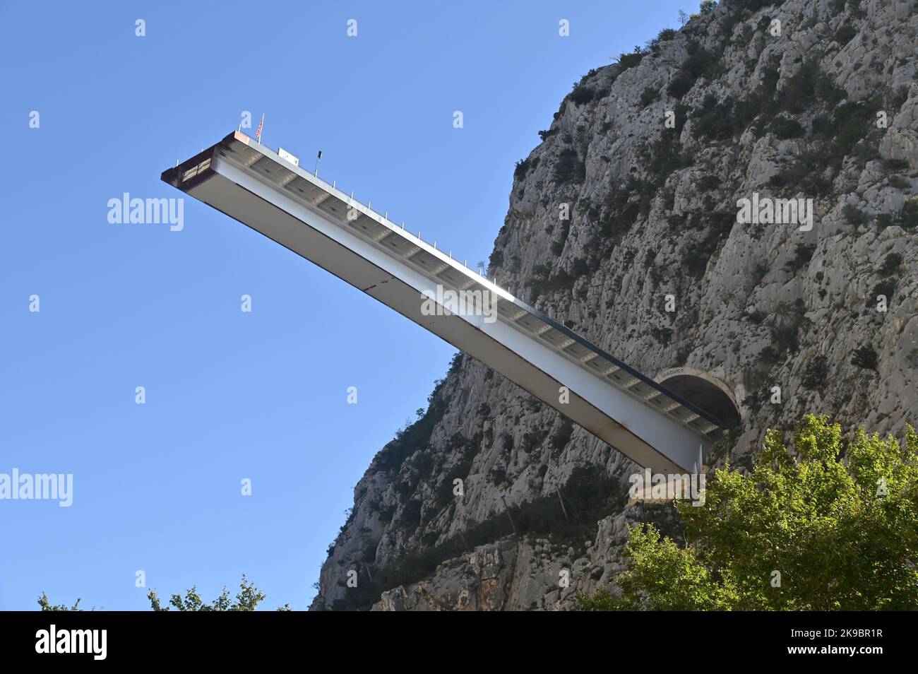 The Omis bypass road project on Croatia’s Dalmatian coast, which ...