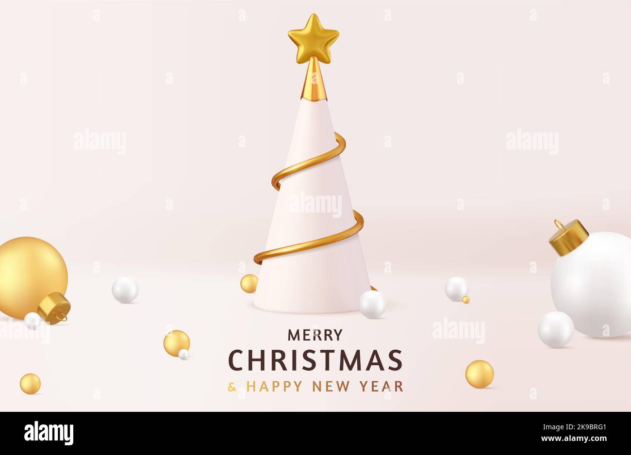 3d christmas design Stock Vector Image & Art - Alamy