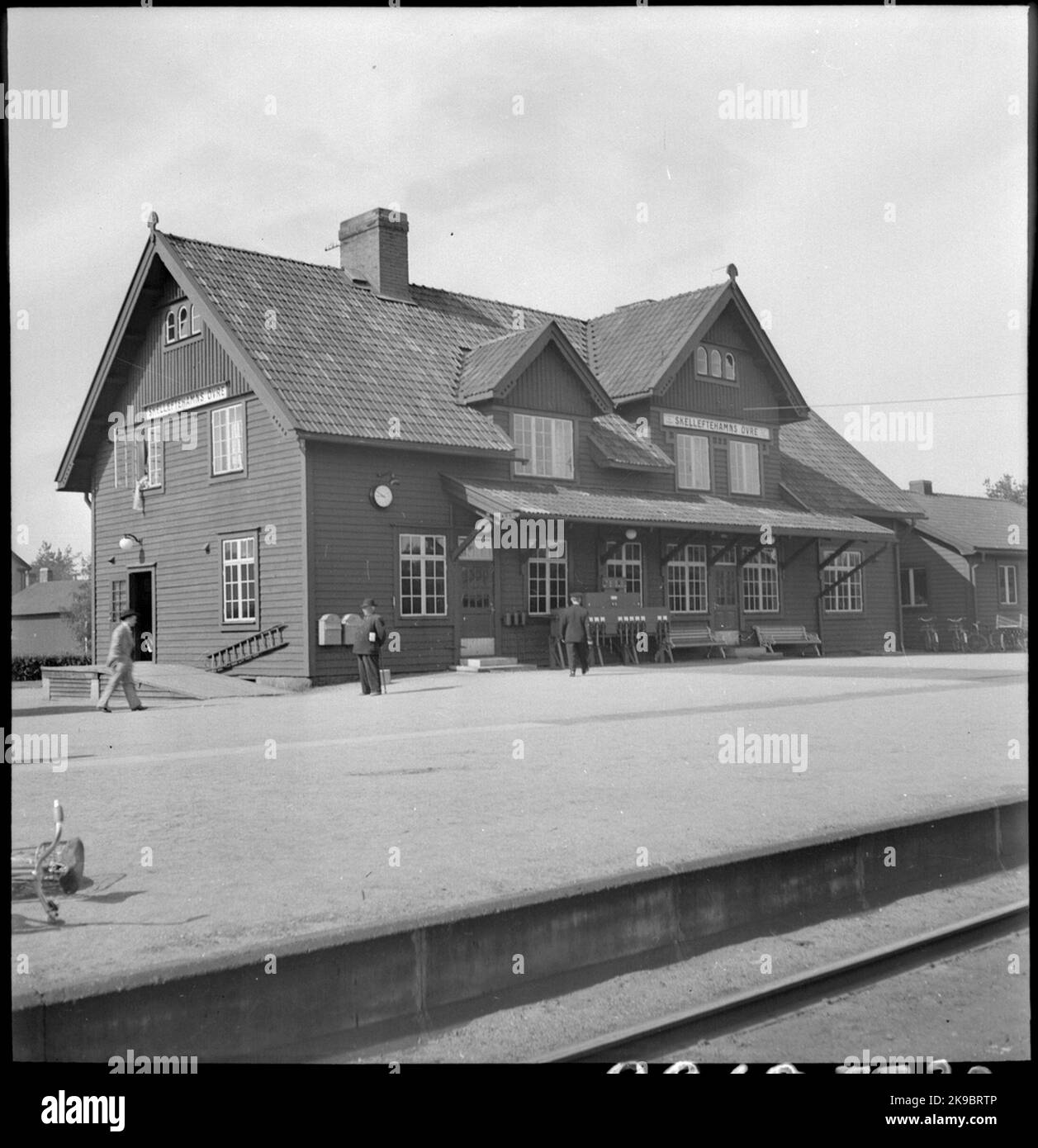 Skelleftehamn's Upper Station Stock Photo - Alamy