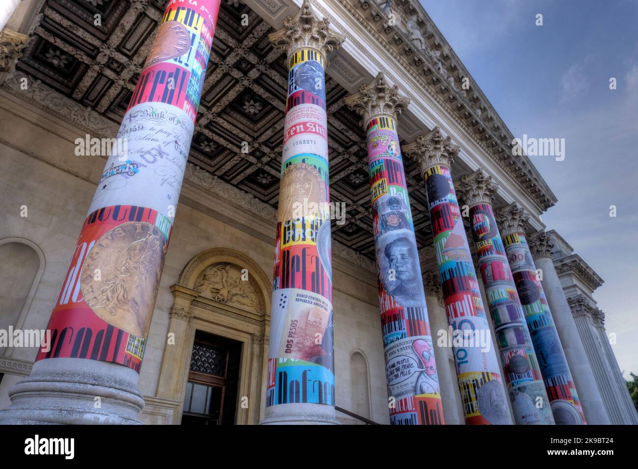 Deface exhibition cambridge fitzwilliam museum pop art green classical ...