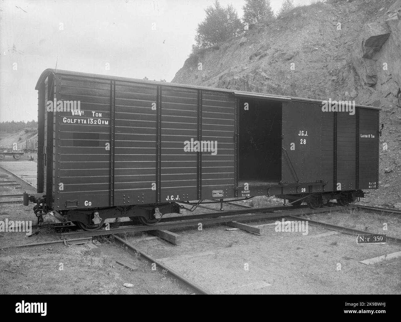 Jönköping - Gripenberg Railway, JGJ G0 28 Stock Photo - Alamy