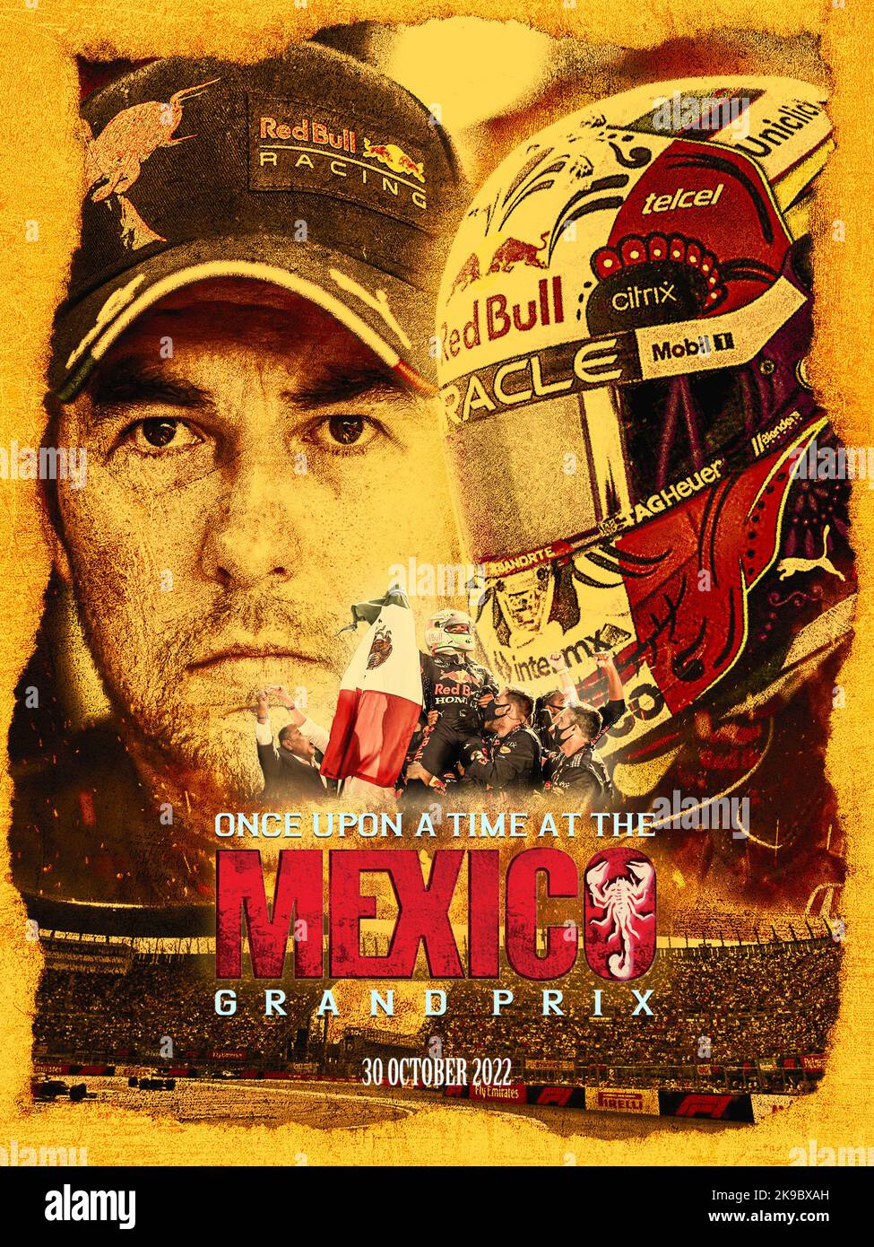 Red bull racing poster hi-res stock photography and images - Alamy