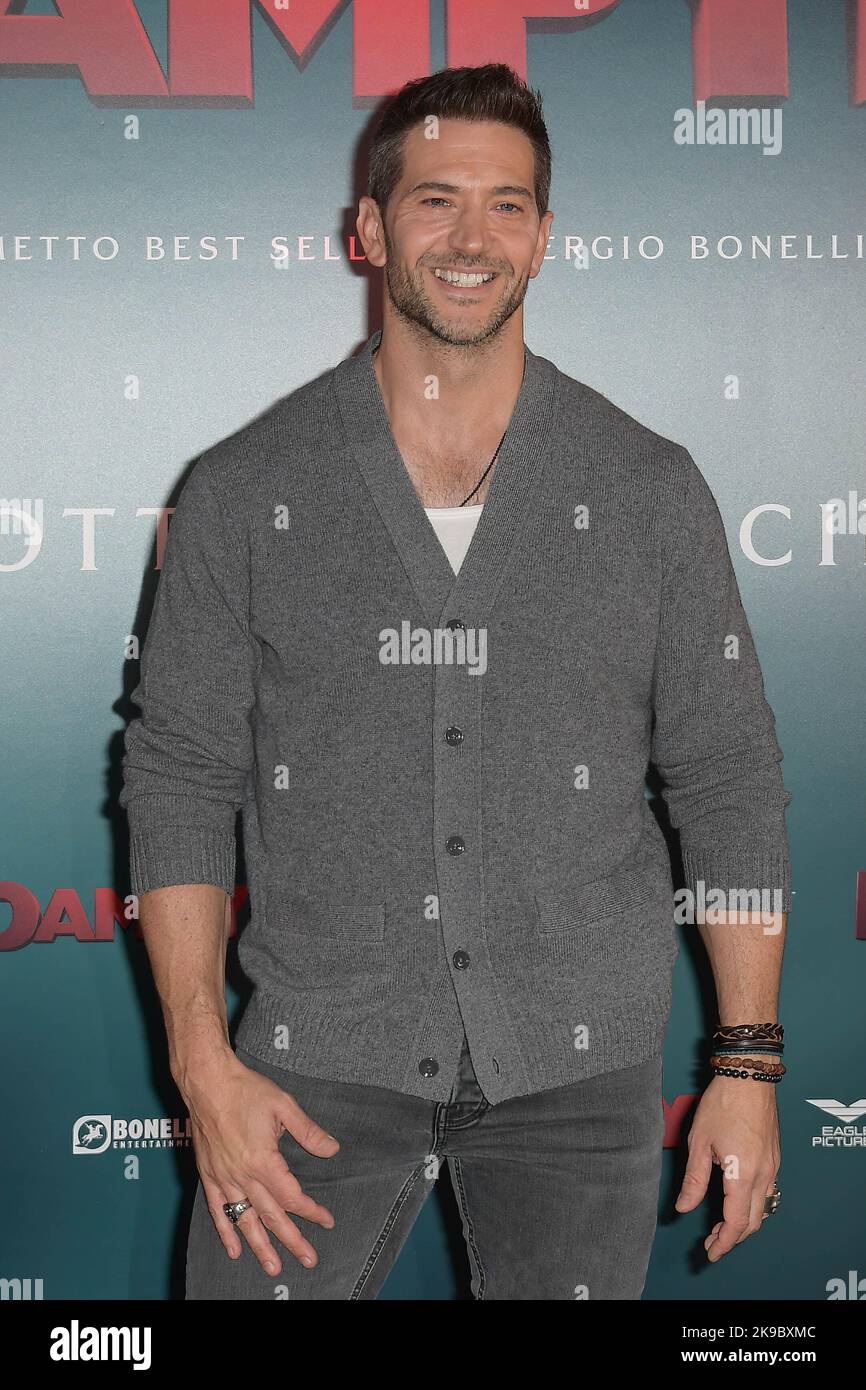 Rome, Italy. 27th Oct, 2022. Luke Roberts attends at the photocall of the movie "Dumpyr" at the ...