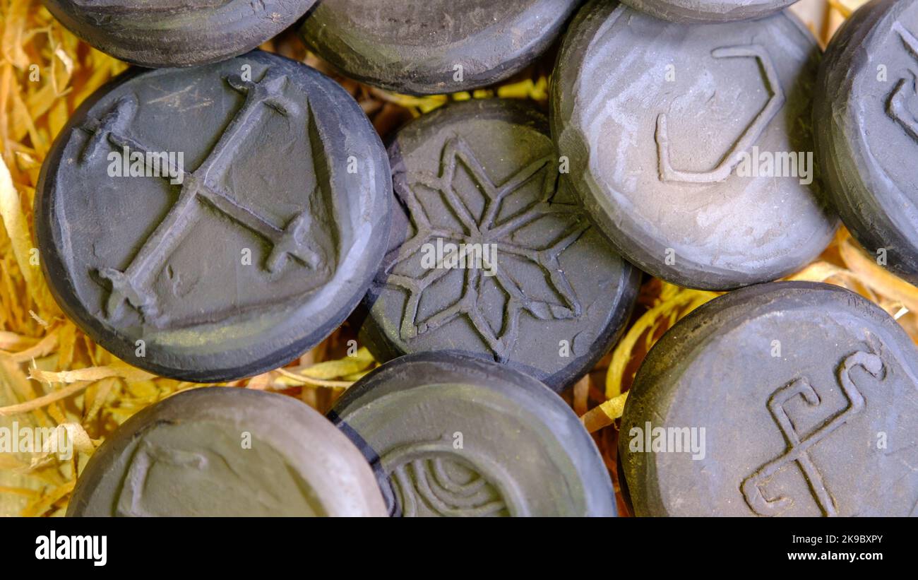 Ancient Latvian signs of strength. Signs of various meanings to promote ...