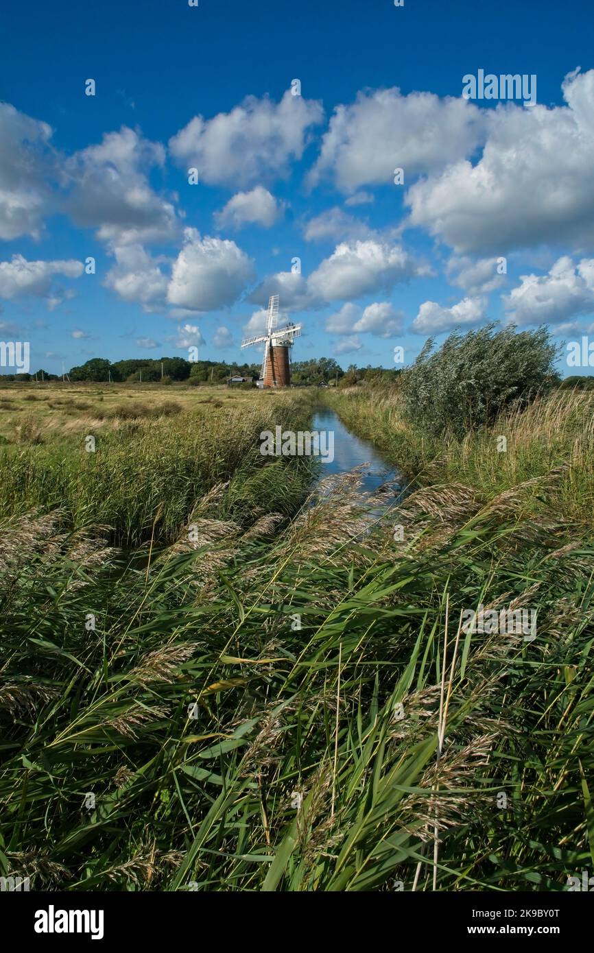 Horsey wind pump built 1912 which is a traditional looking windmill ...