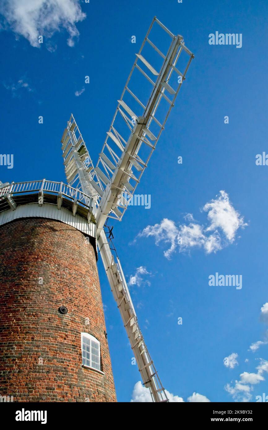Horsey wind pump built 1912 which is a traditional looking windmill ...