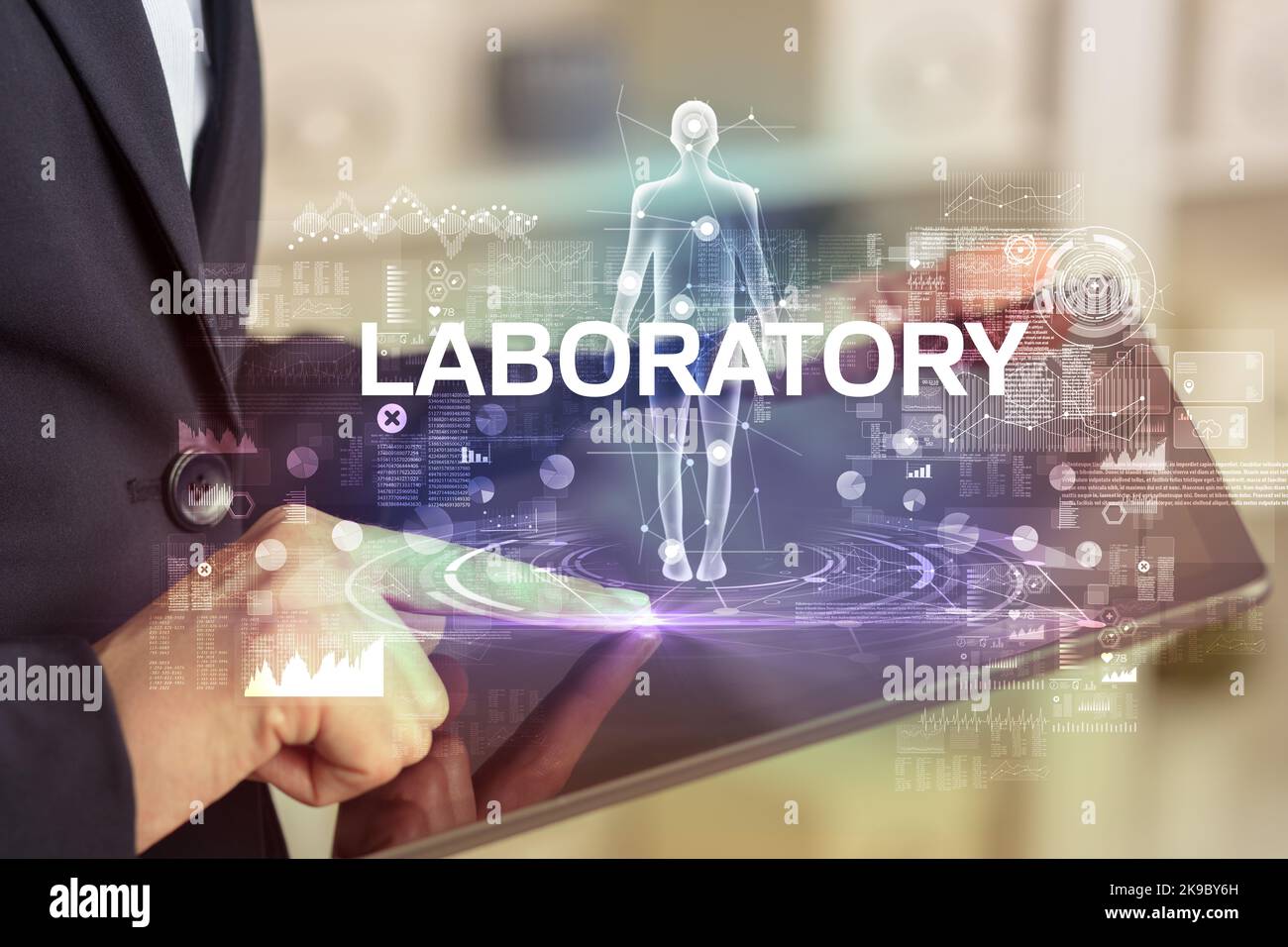 Electronic medical record, tech concept Stock Photo - Alamy