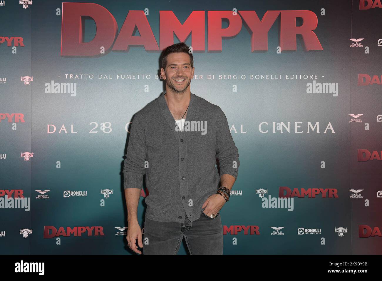 Luke Roberts attends at the photocall of the movie "Dumpyr" at the ...