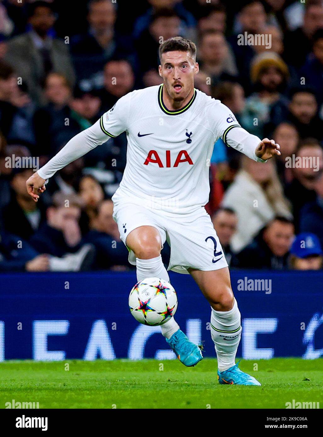 Tottenham Hotspur's Matt Doherty in action during the UEFA Champions ...