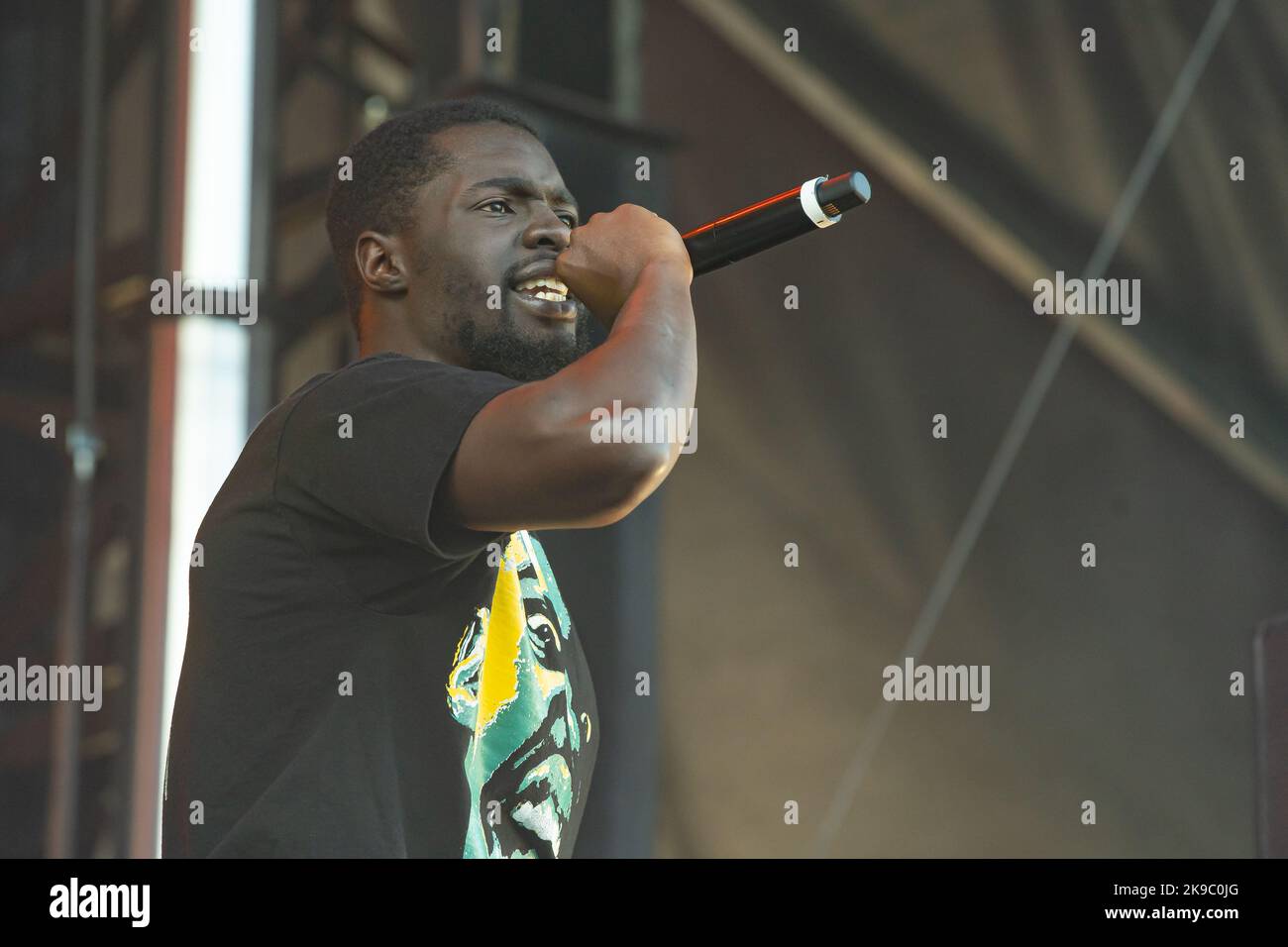 Rapper Sheck Wes at Breakout Festival at PNE Amphitheatre in Vancouver ...