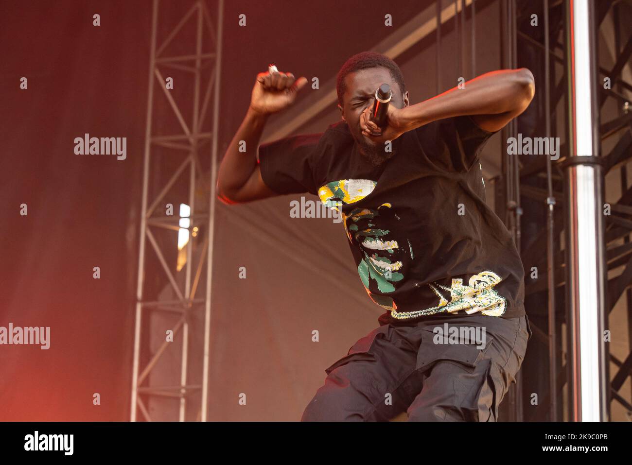 Rapper Sheck Wes at Breakout Festival at PNE Amphitheatre in Vancouver ...