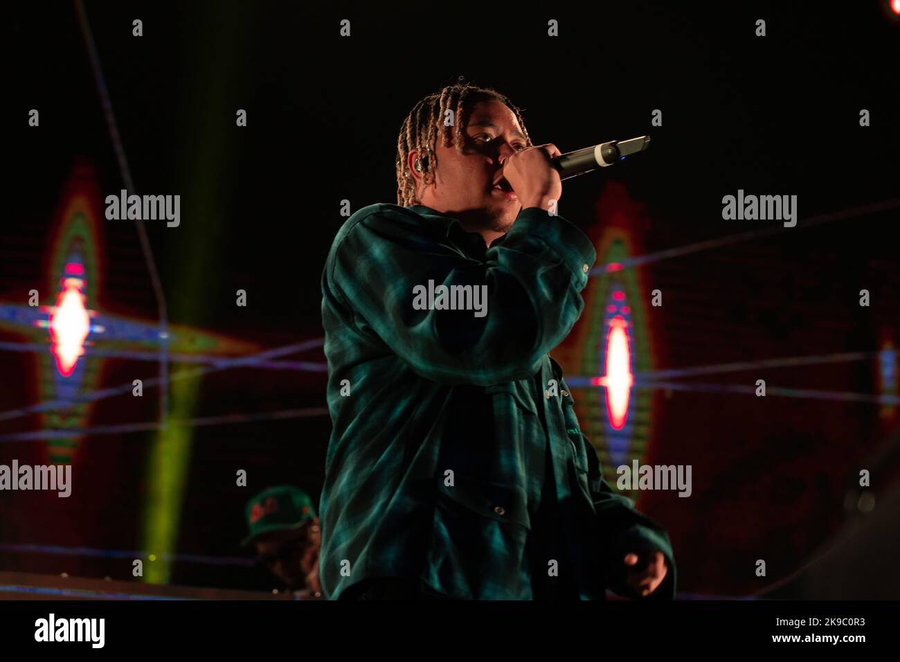 Rapper Cordae at Breakout Festival at PNE Amphitheatre in Vancouver,BC ...