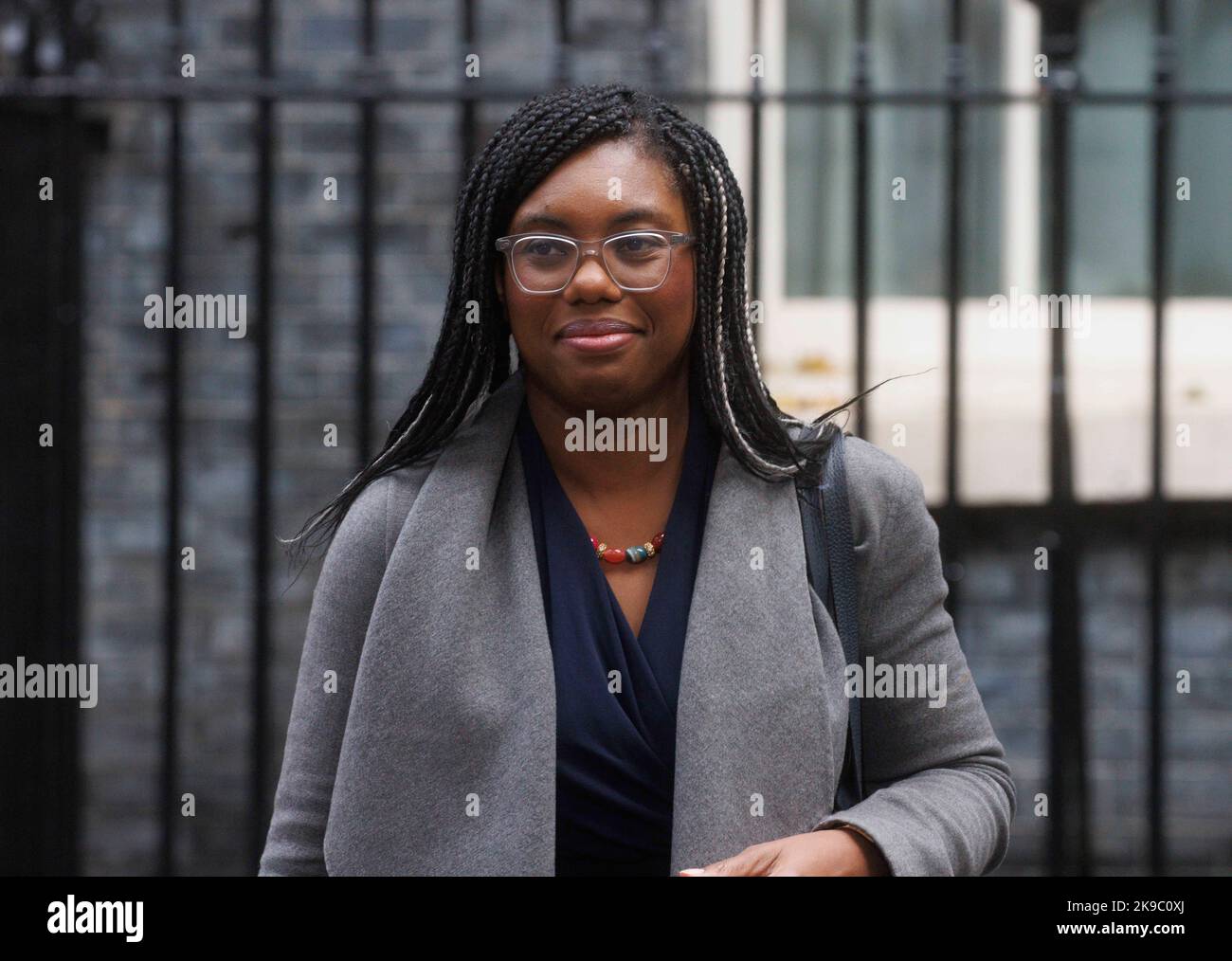 Kemi Badenoch, Secretary of State for International Trade, at Downing ...