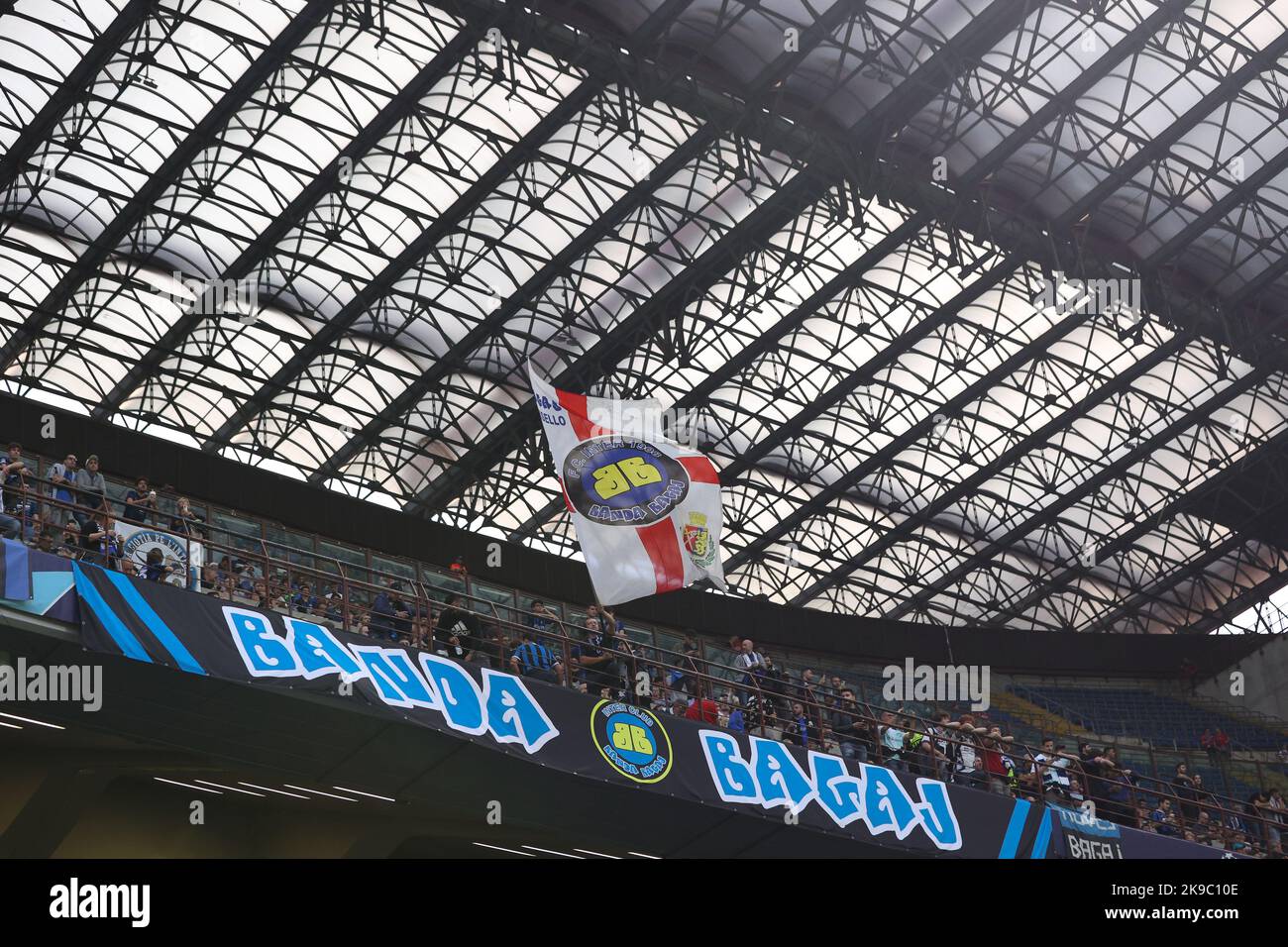 Inter milan flags san siro hi-res stock photography and images - Alamy