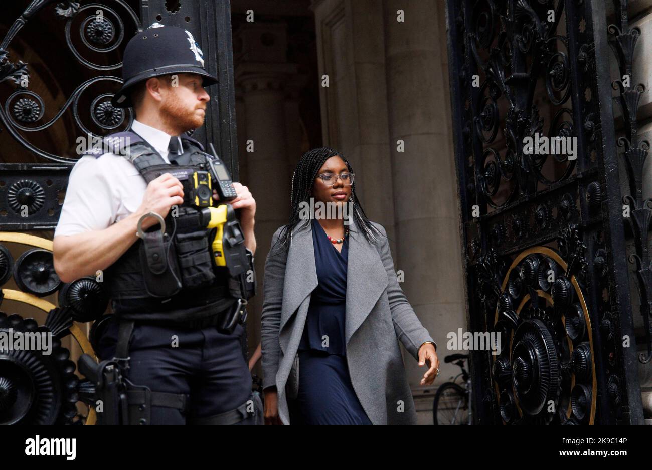 Kemi Badenoch, Secretary of State for International Trade, at Downing ...