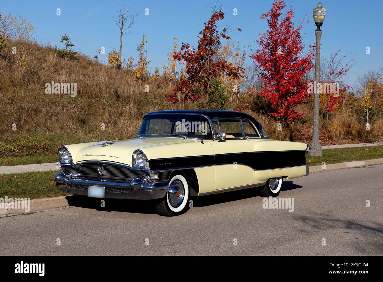 1956 Packard Clipper - Custom on pavement Stock Photo - Alamy