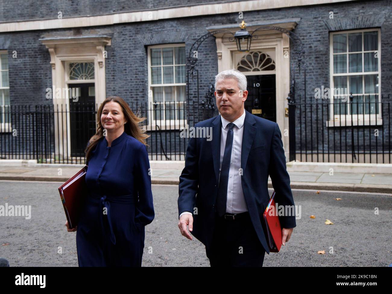 Stephen Barclay, Secretary of State for Health, at Downing Street for a ...