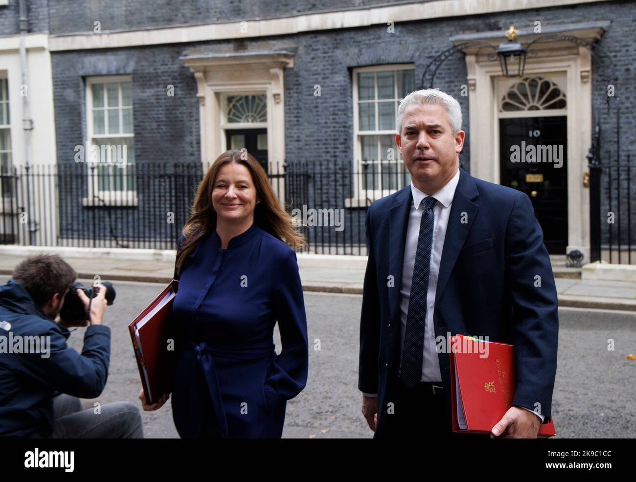 Stephen Barclay, Secretary of State for Health, at Downing Street for a ...