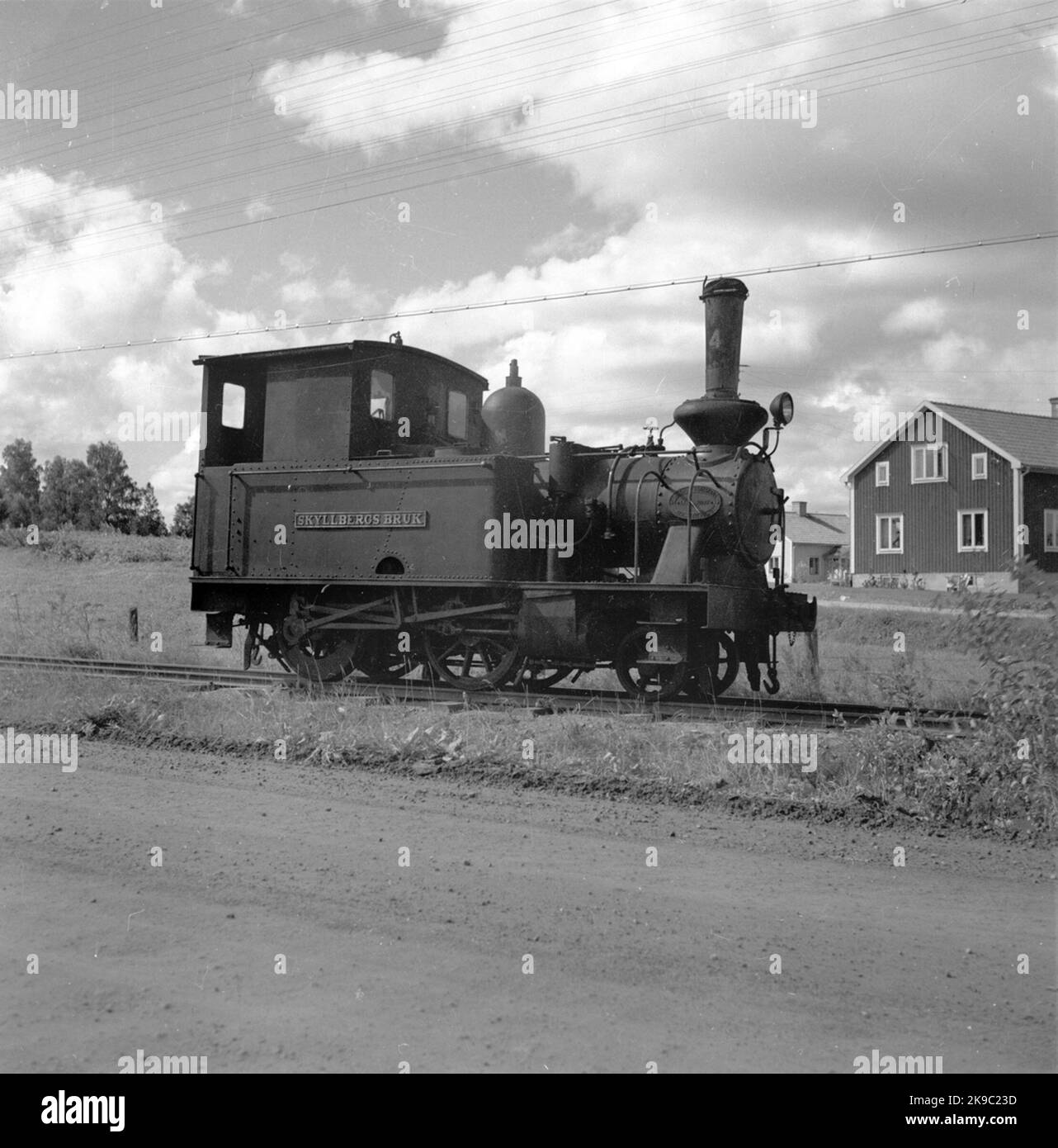 Askersund Skyllberg Lerbäcks Railway, Aslj Lok 4 "Skyllbergs Bruk Stock ...