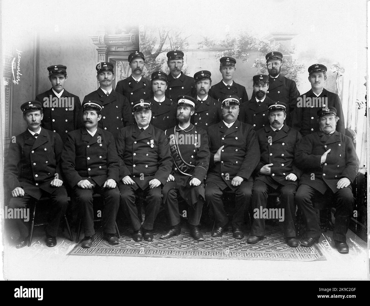 Station staff. State Railways, SJ Stock Photo - Alamy
