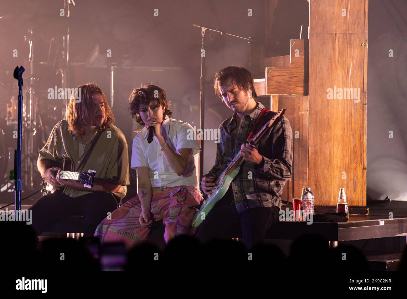 American singer King Princess performing at the Commodore Ballroom in ...