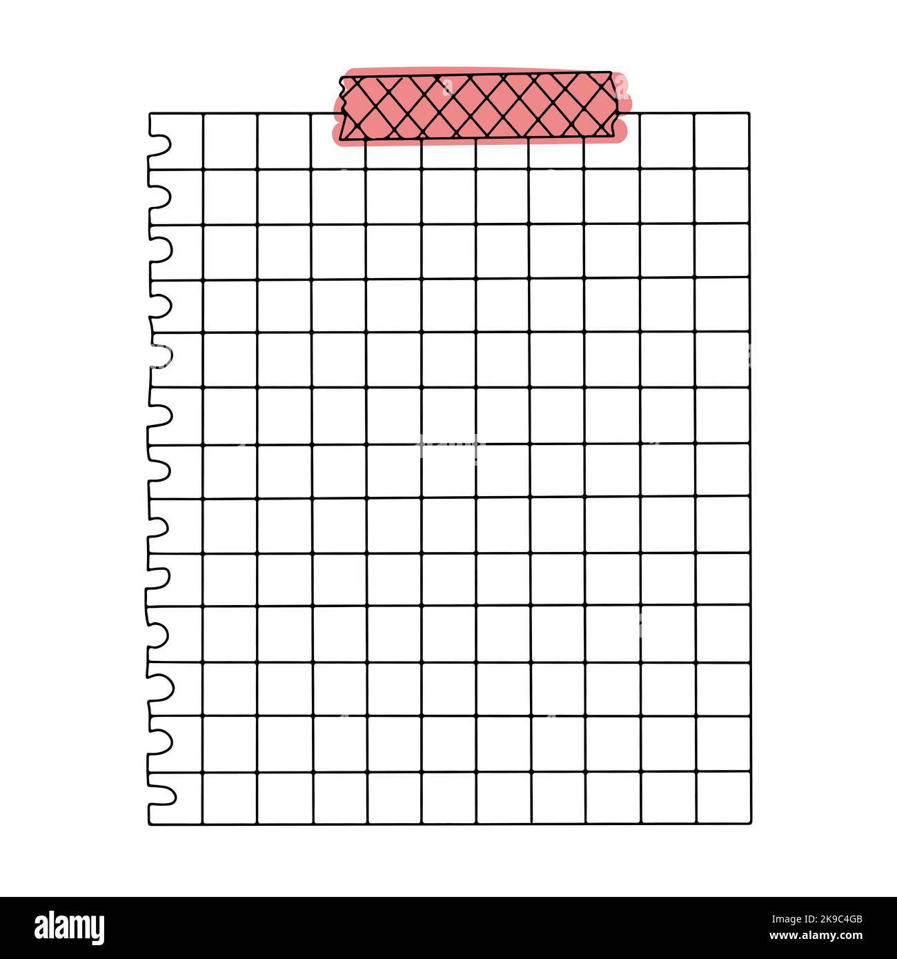 Doodle hand drawn memo note or reminder vector illustration. Simple ...