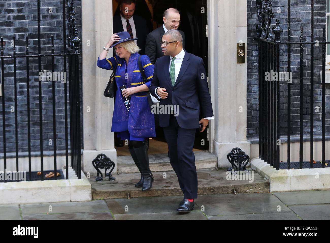 London, UK. 25th Oct, 2022. James Cleverly, new Foreign Secretary in ...