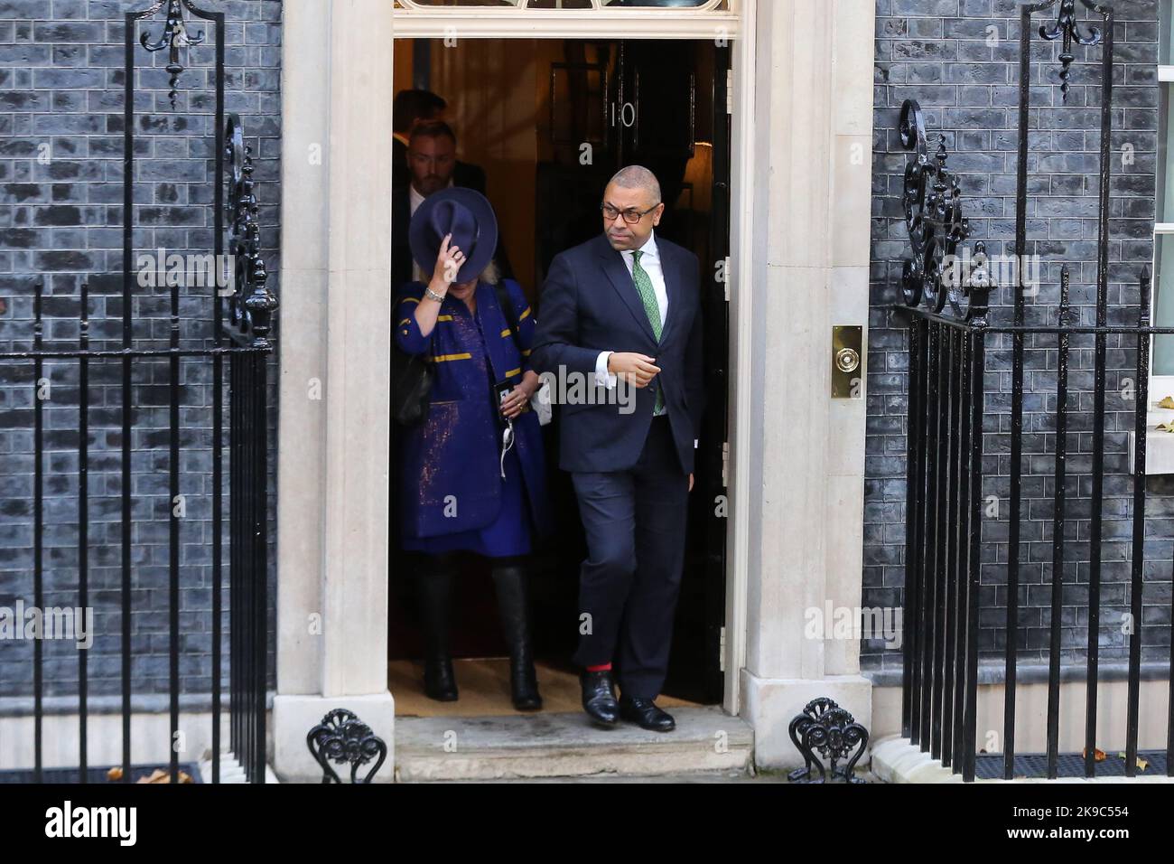 London, UK. 25th Oct, 2022. James Cleverly, new Foreign Secretary in ...