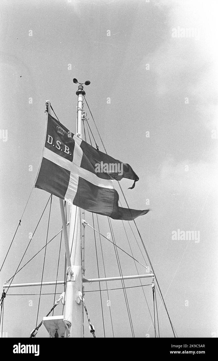 Inauguration of the "Bird Road Line" between Rodbyhavn, Lolland ...