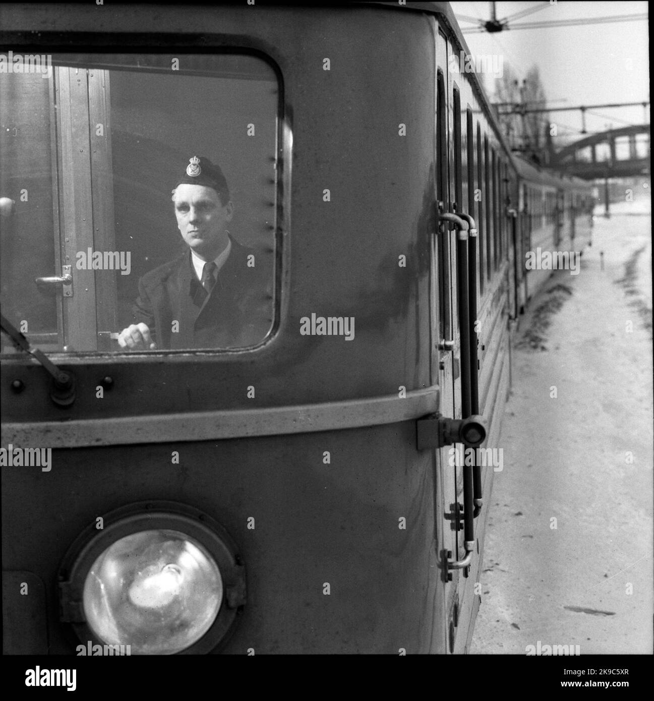 Professional driver Black and White Stock Photos & Images - Alamy