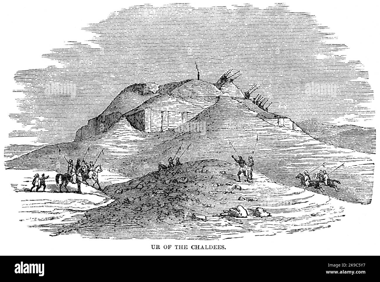 Ur mesopotamia illustration Black and White Stock Photos & Images - Alamy