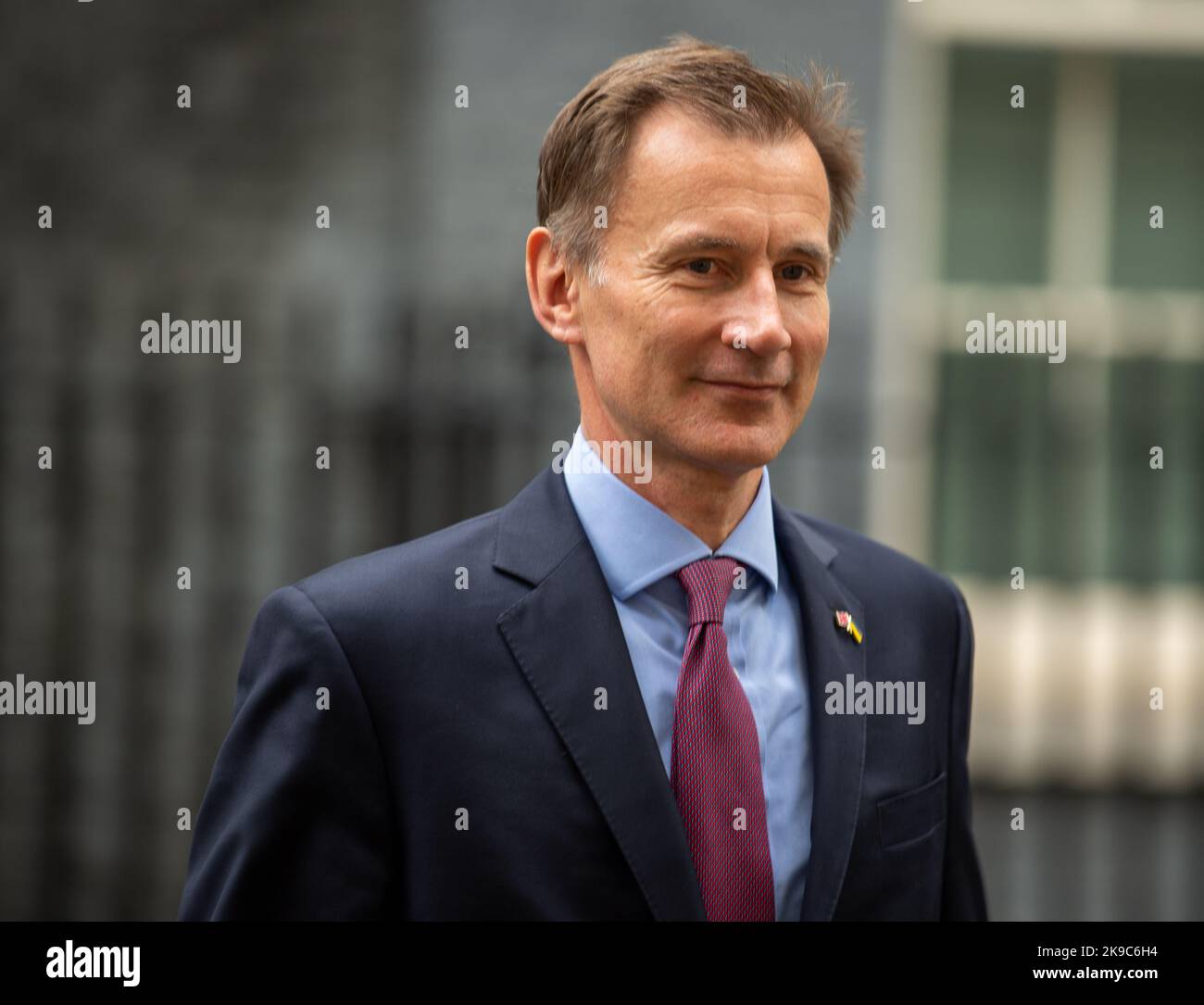 London, UK. 27th Oct, 2022. Jeremy Hunt, Chancellor of the Exchequer ...