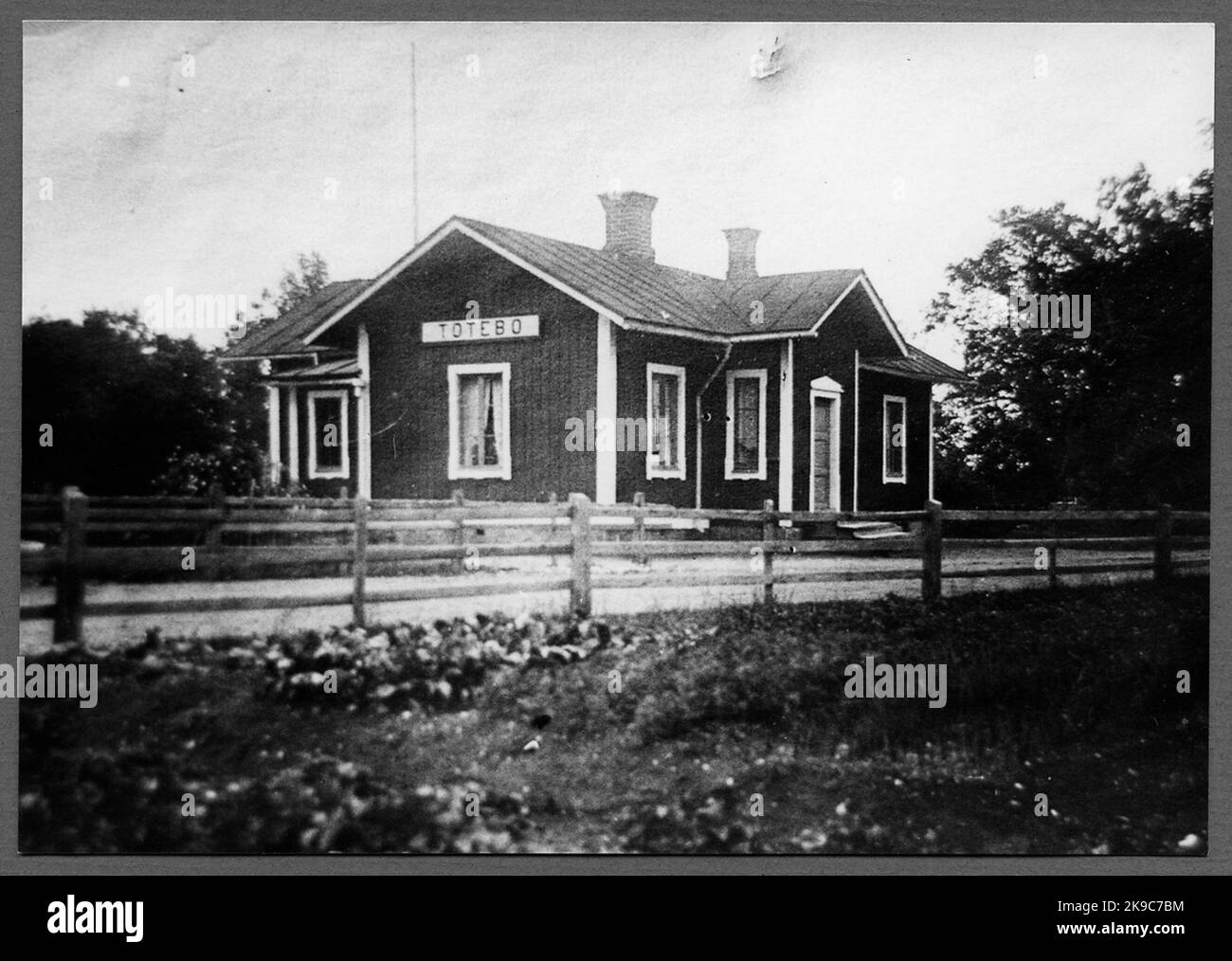 Totebo station from the street side Stock Photo - Alamy