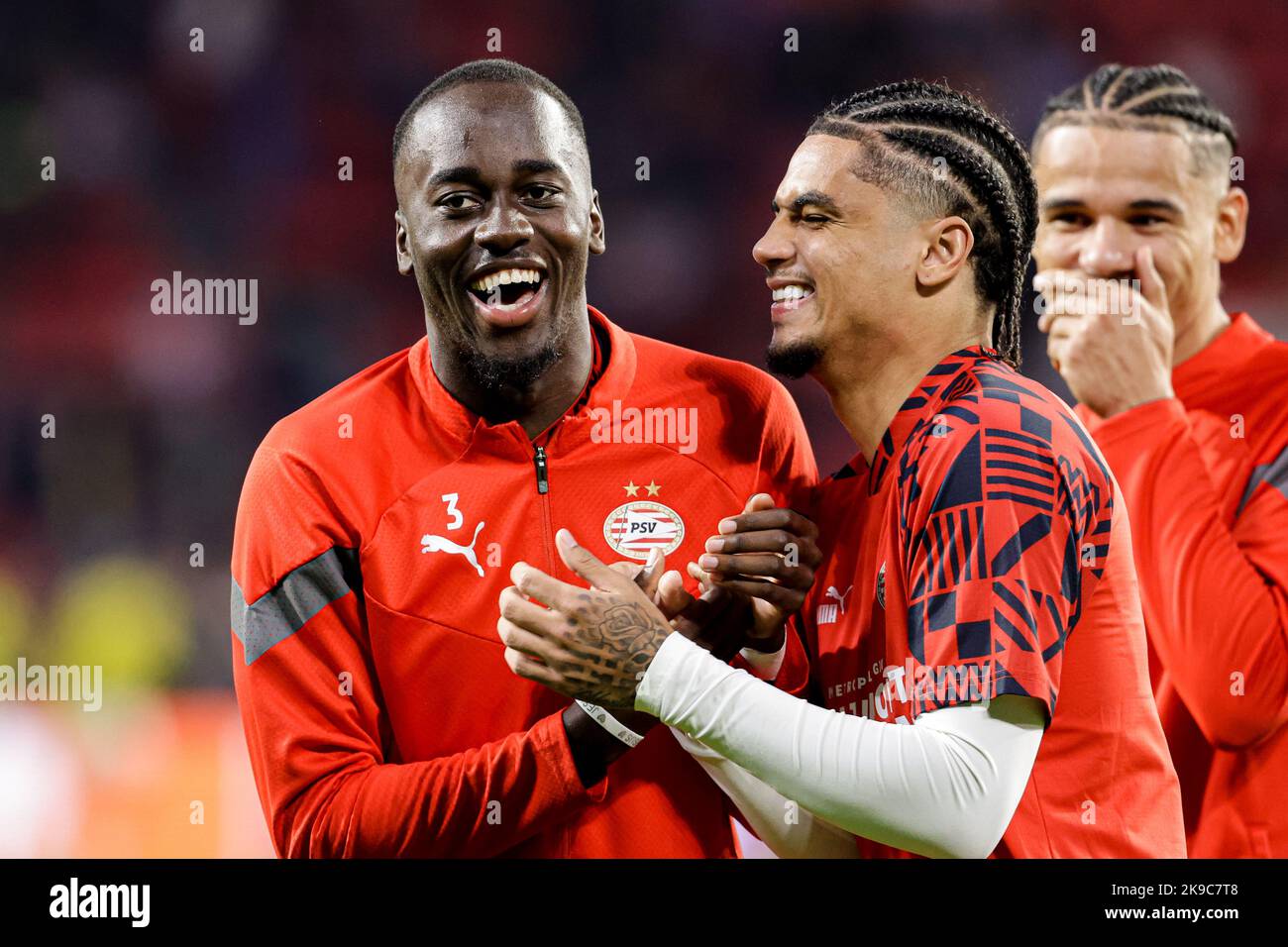 Eindhoven, Netherlands. 27th Oct, 2022. Jordan Teze of PSV Eindhoven ...