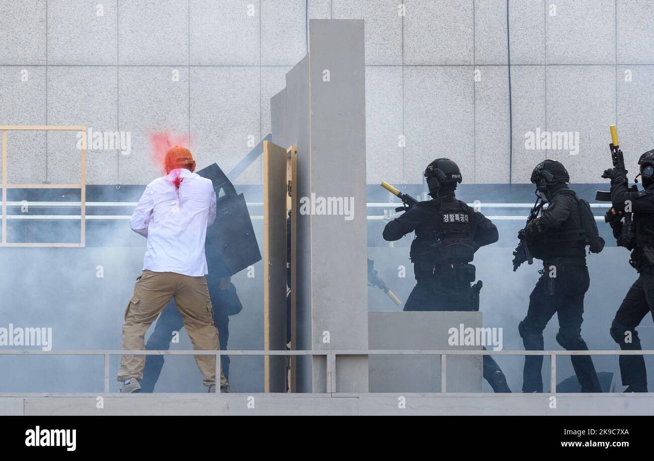 National comprehensive counter terrorism training hi-res stock ...