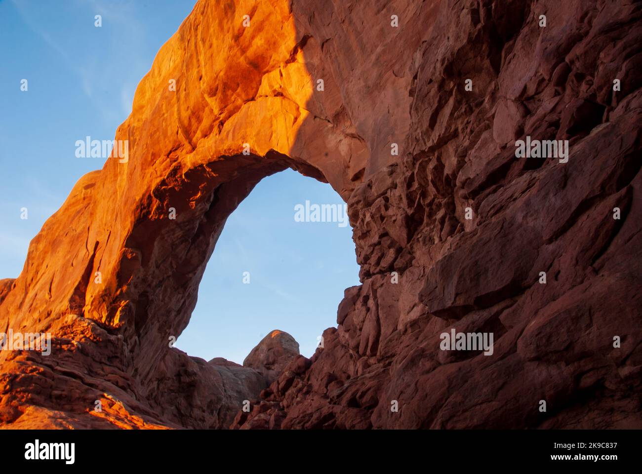 Windows Arch in Arches National Park, Utah Stock Photo - Alamy