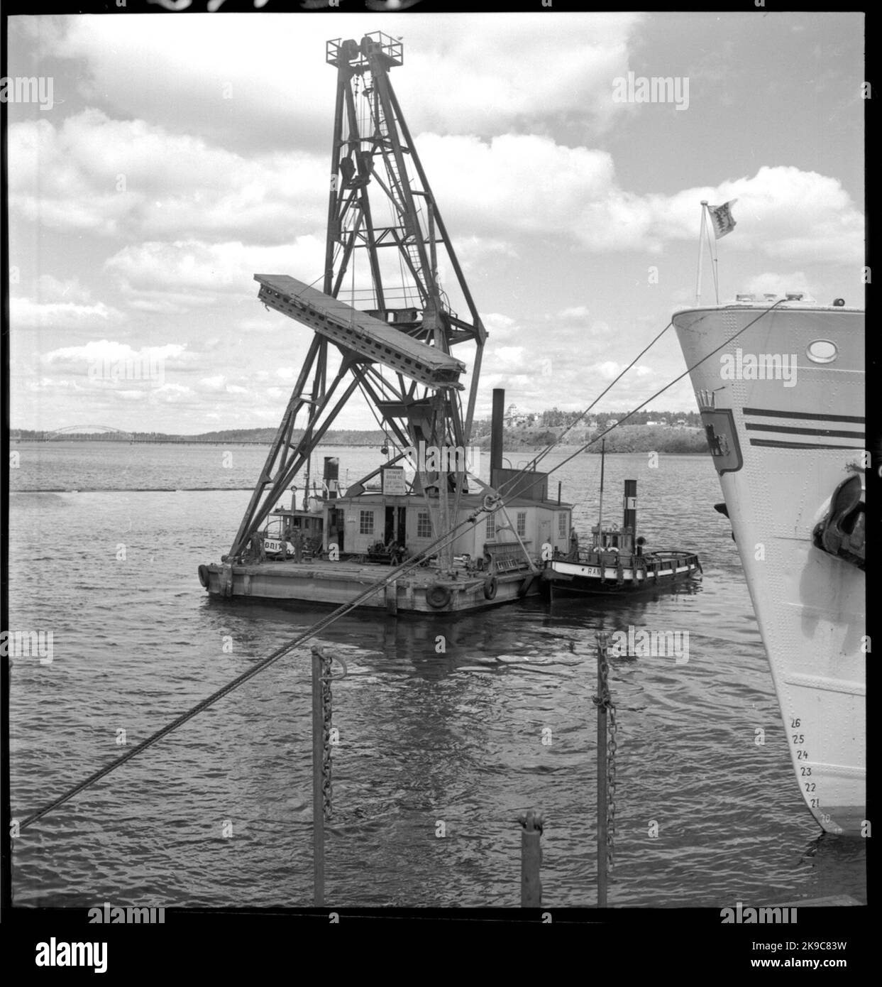 Special Transport of Paper Machine Stock Photo - Alamy