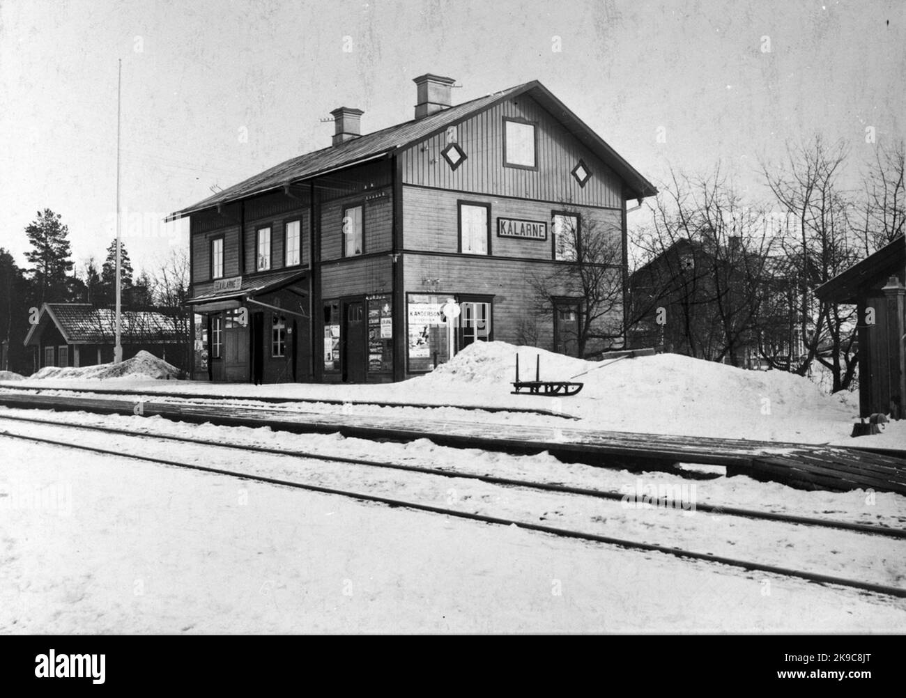 Abandoned freight railway Black and White Stock Photos & Images - Alamy