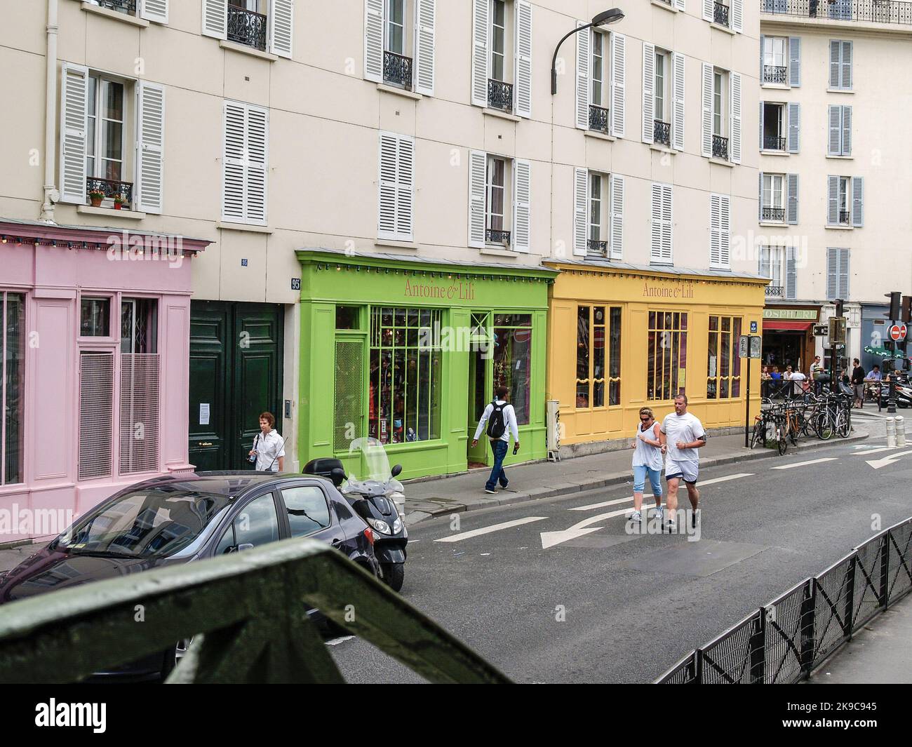 Colourful city paris run hi-res stock photography and images - Alamy