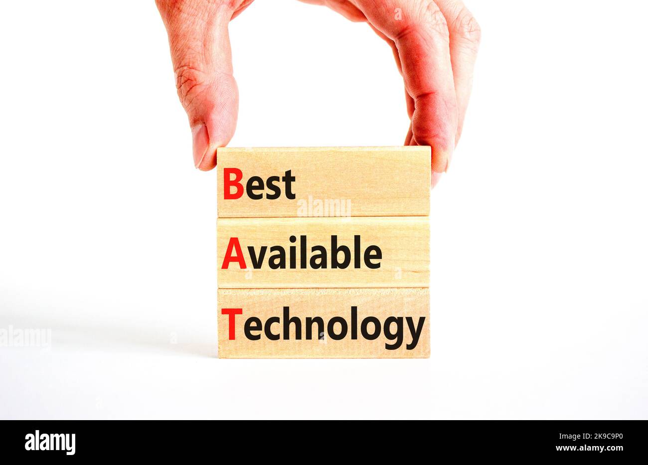 BAT best available technology symbol. Concept words BAT best available ...