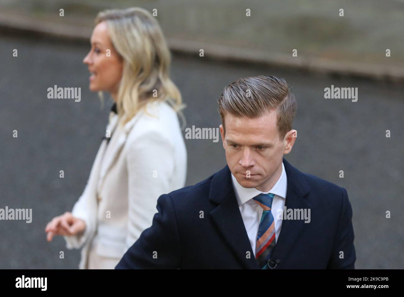 London, UK. 25th Oct, 2022. Rob Powell, SKY news political ...