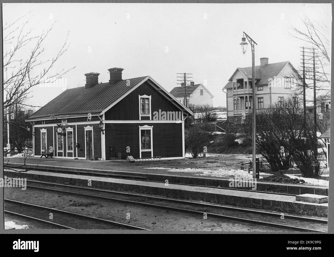 Bro station in the early 1900s Stock Photo - Alamy