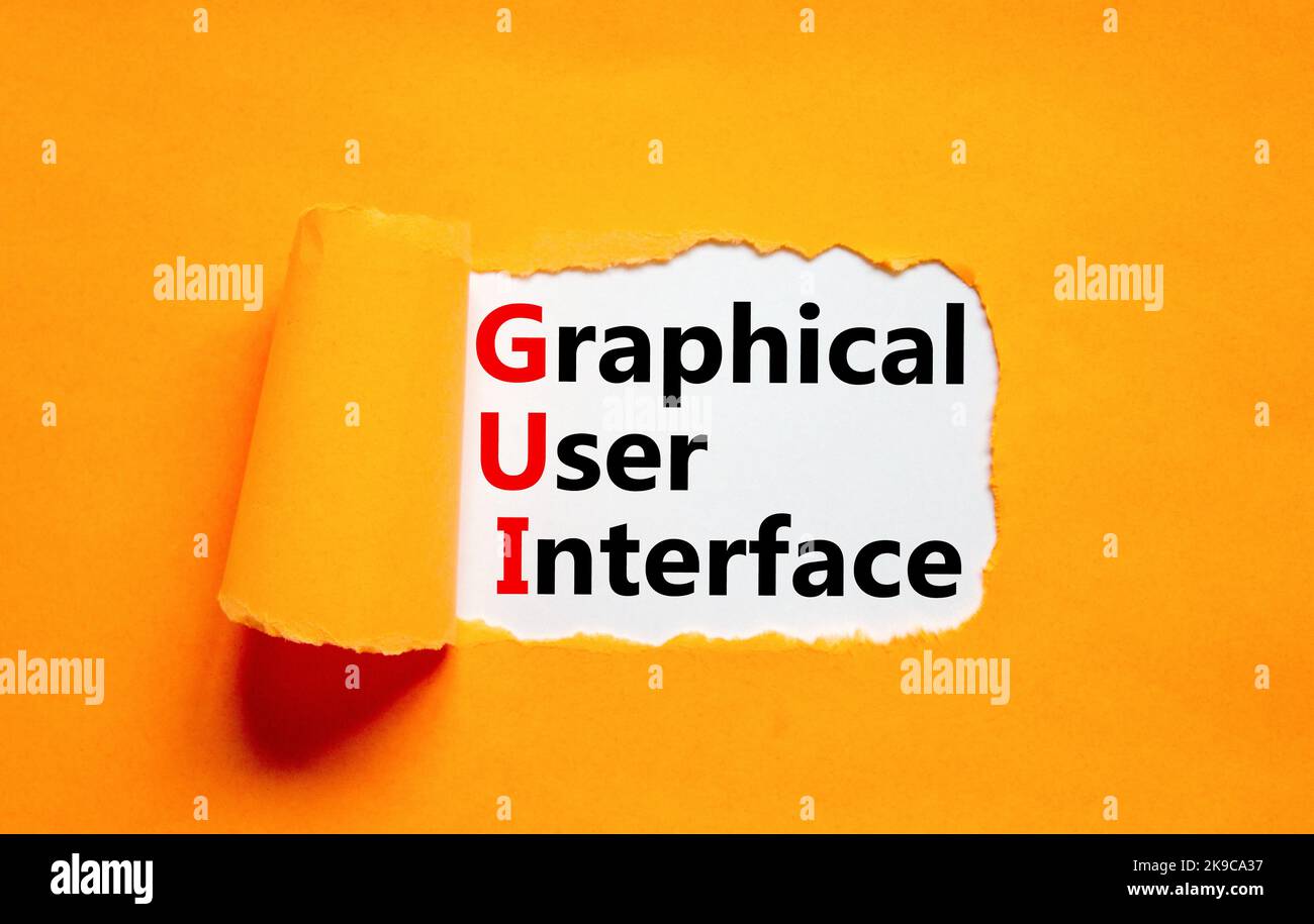 GUI graphical user interface symbol. Concept words GUI graphical user ... GUI graphical user interface symbol. Concept words GUI graphical user ...