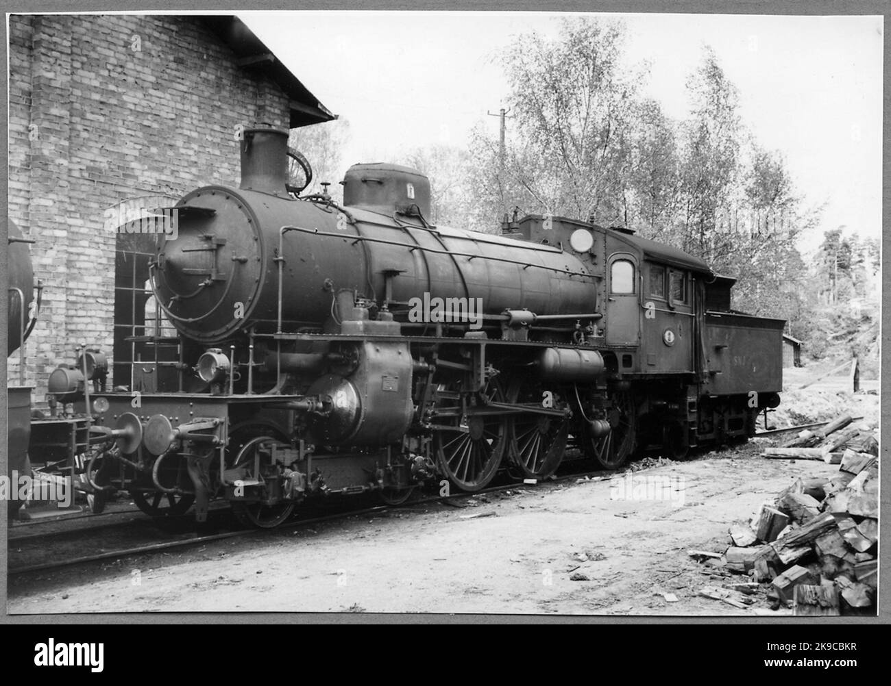 Stockholm - Nynäs Railway, SNJ Lok 2 Stock Photo - Alamy